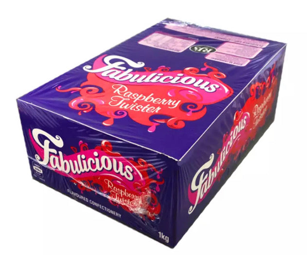 Fabulious Raspberry Twisters - (previously Wonka) – Inverloch Lolly ...